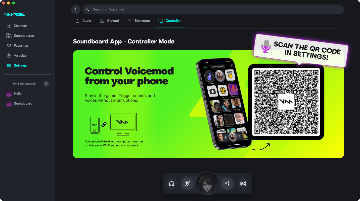 Voicemod Soundboard App - iOS & Android - Voicemod