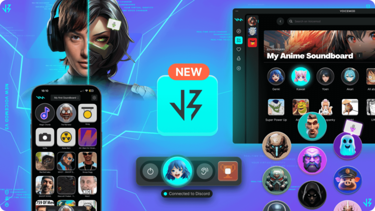 Voicemod V3 is here - Supercharge your voice Now - Voicemod